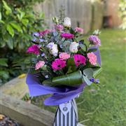 Raspberry Ripple Flowers by Cherie Reading Florist